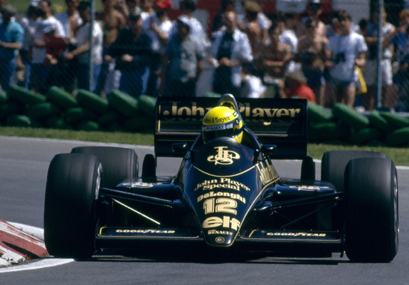 Lotus 98T 1986 photos