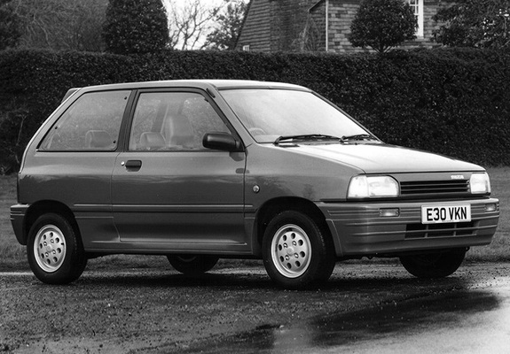 Mazda 121 3-door UK-spec (DA) 1987–91 pictures