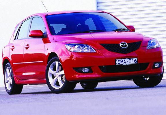 Images of Mazda 3 Hatchback AU-spec 2003–06