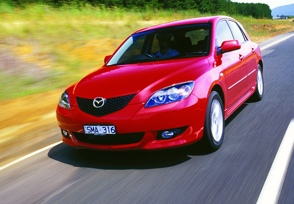 Mazda 3 Hatchback AU-spec 2003–06 images