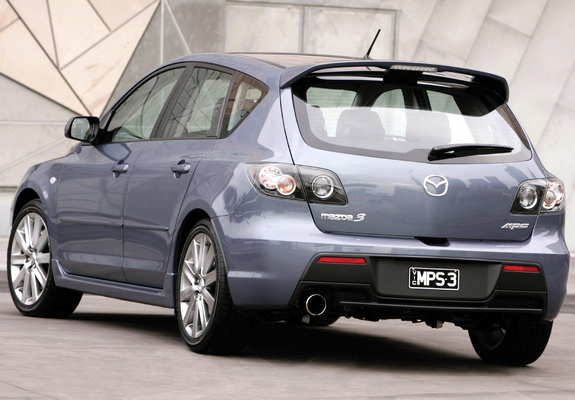 Photos of Mazda 3 MPS AU-spec 2006–09