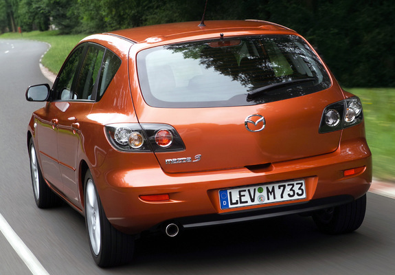 Mazda 3 Hatchback 2003–06 wallpapers