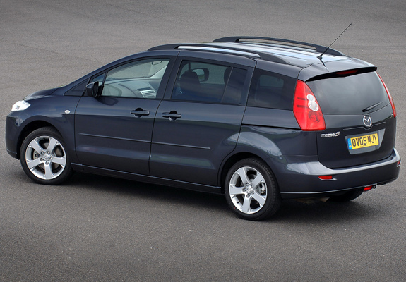 Mazda 5 UK-spec 2005–08 photos