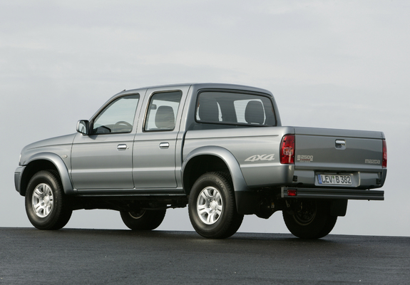 Mazda B2500 Turbo 4×4 Double Cab 2002–06 pictures