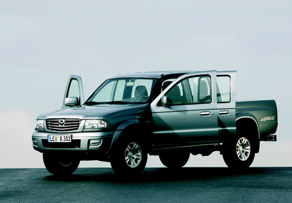 Photos of Mazda B2500 Double Cab 2003–06