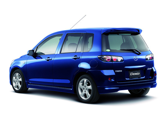 Mazda Demio Casual Aero Active (DY3W) 2005–07 wallpapers