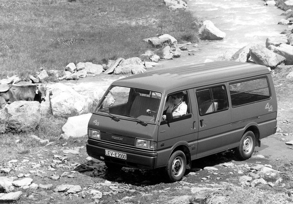 Mazda E2000 4x4 1985–89 wallpapers