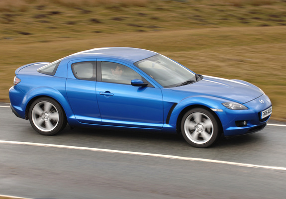 Mazda RX-8 UK-spec 2003–08 wallpapers