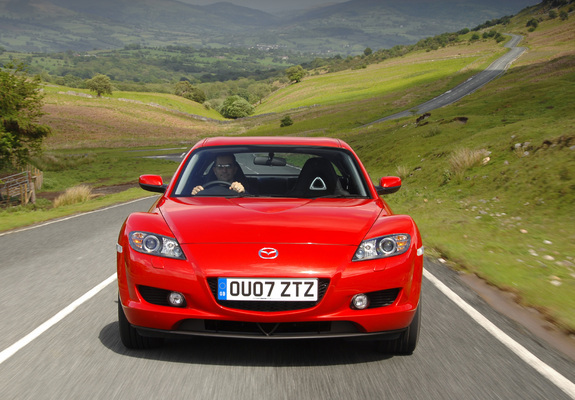 Mazda RX-8 UK-spec 2003–08 wallpapers