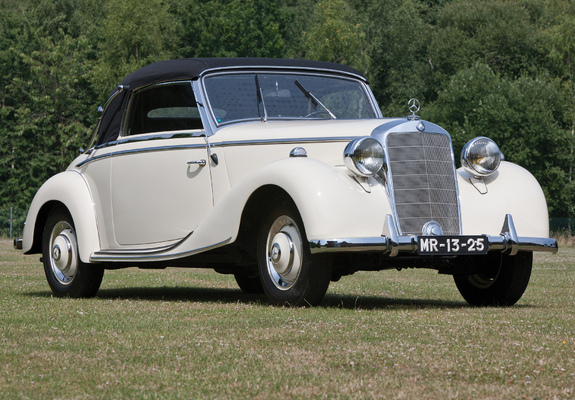 Mercedes-Benz 170 S Cabriolet A (W136IV) 1949–51 pictures