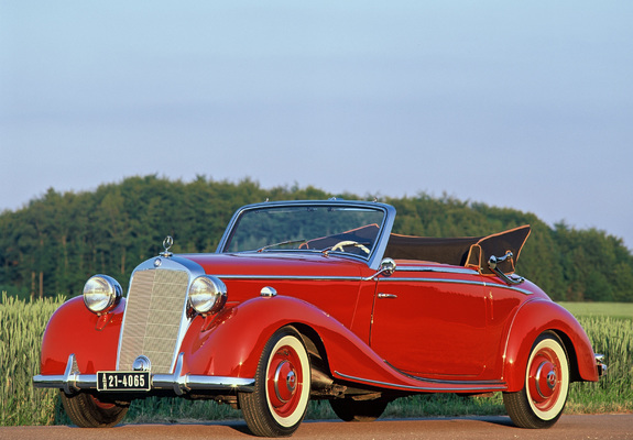 Mercedes-Benz 170 S Cabriolet A (W136IV) 1949–51 wallpapers