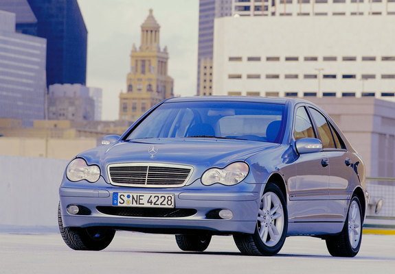Mercedes-Benz C 180 (W203) 2000–02 wallpapers