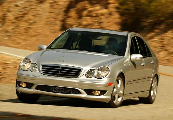 Mercedes-Benz C 280 Sports Package US-spec (W203) 2005–07 pictures