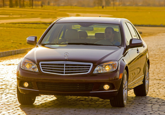 Mercedes-Benz C 300 US-spec (W204) 2007–11 wallpapers