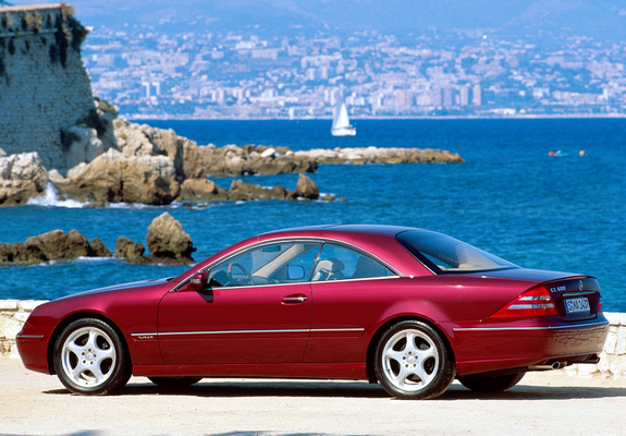 Mercedes-Benz CL 600 (S215) 1999–2002 wallpapers