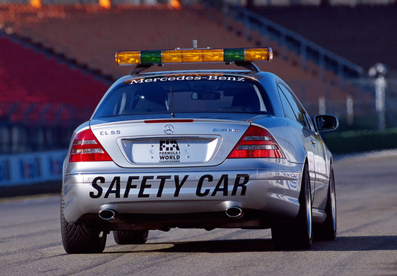 Mercedes-Benz CL 55 AMG F1 Safety Car (C215) 2000–01 wallpapers