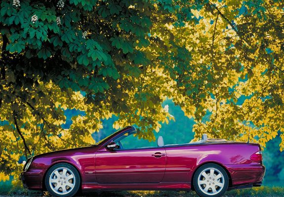 Photos of Mercedes-Benz CLK-Klasse Cabrio (A208) 1998–2002