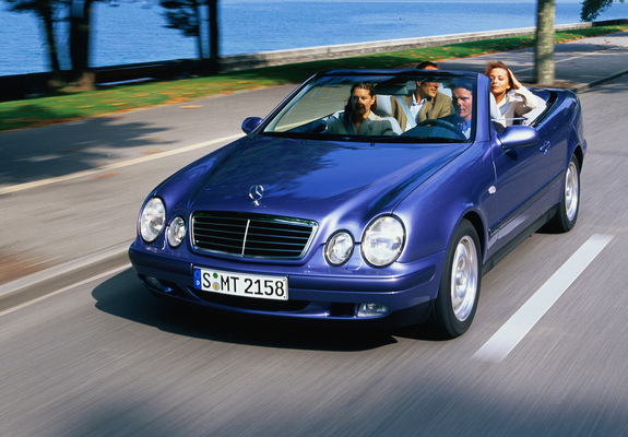 Pictures of Mercedes-Benz CLK 230 Kompressor Cabrio (A208) 1998–2002