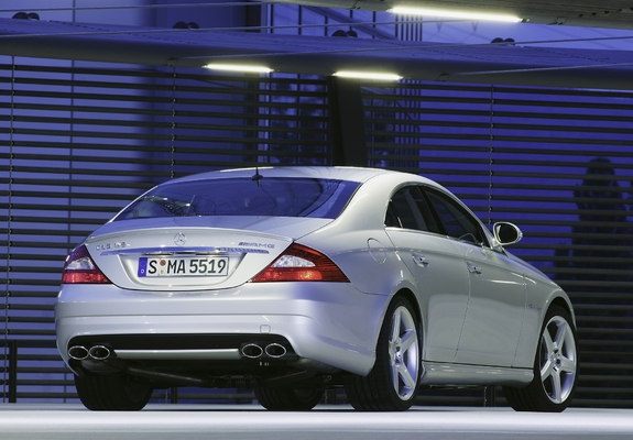 Images of Mercedes-Benz CLS 55 AMG (C219) 2005–10