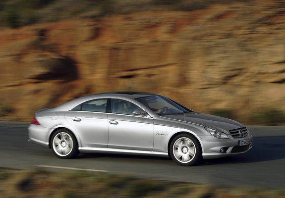 Images of Mercedes-Benz CLS 55 AMG (C219) 2005–10