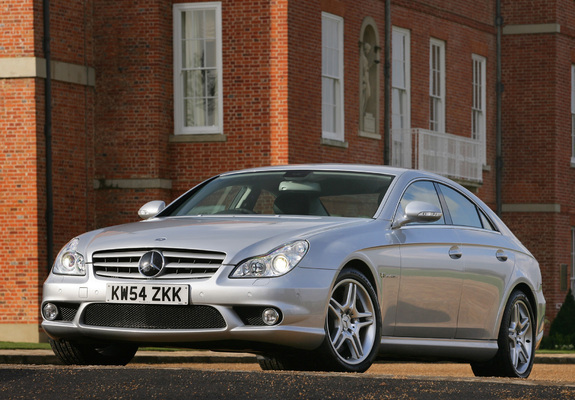 Photos of Mercedes-Benz CLS 55 AMG UK-spec (C219) 2005–10