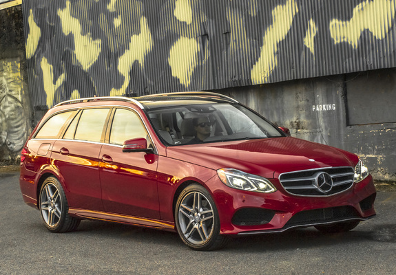 Photos of Mercedes-Benz E 350 4MATIC AMG Sports Package Estate US-spec ...