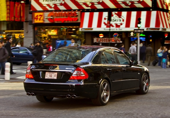 Mercedes-Benz E 63 AMG US-spec (W211) 2007–09 wallpapers