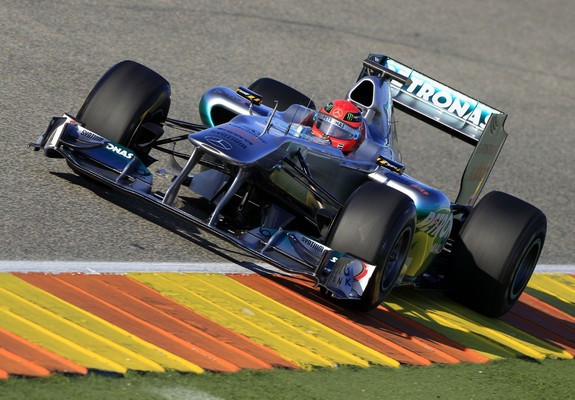 Images of Mercedes GP MGP W02 2011