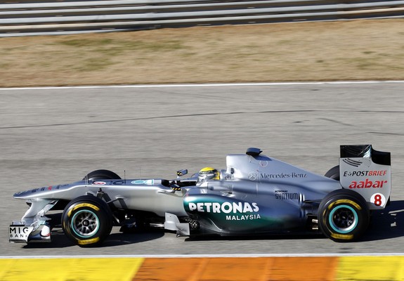 Mercedes GP MGP W02 2011 wallpapers