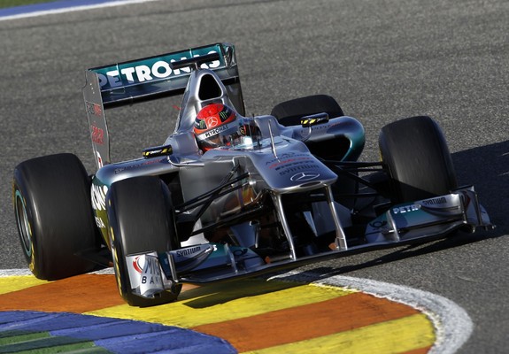 Mercedes GP MGP W02 2011 wallpapers