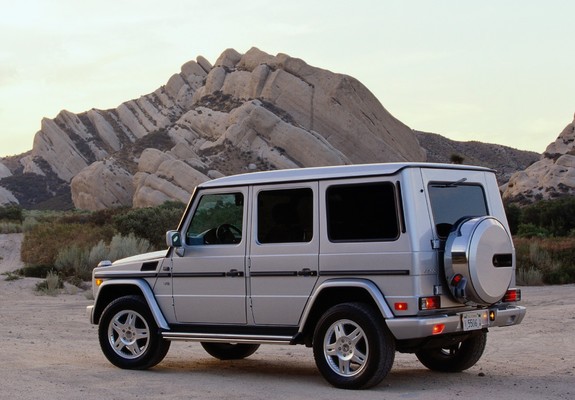 Mercedes-Benz G 500 LWB US-spec (W463) 1998–2006 wallpapers