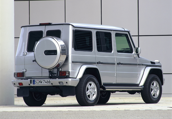 Mercedes-Benz G 500 Guard (W463) 2002–08 wallpapers