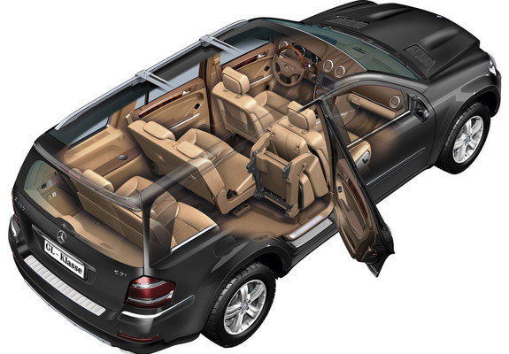 Mercedes-Benz GL 420 CDI (X164) 2006–09 photos