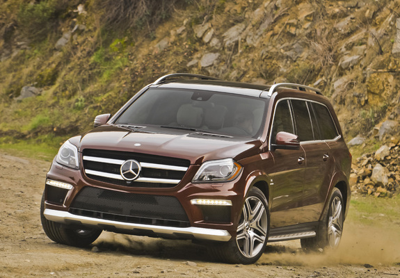 Photos of Mercedes-Benz GL 63 AMG US-spec (X166) 2012