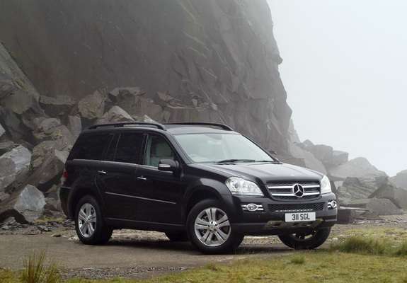 Mercedes-Benz GL 500 UK-spec (X164) 2006–09 wallpapers