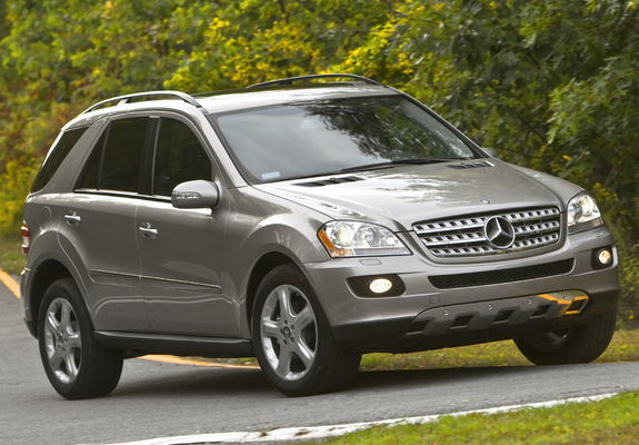 Pictures of Mercedes-Benz ML 350 US-spec (W164) 2005–08
