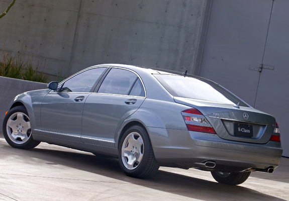 Mercedes-Benz S 600 US-spec (W221) 2006–09 wallpapers