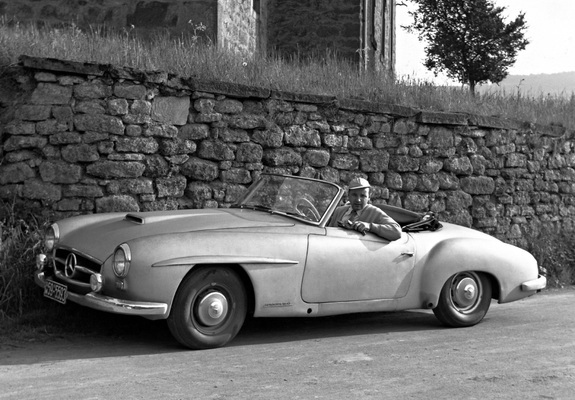 Mercedes-Benz 190-SL Prototype (W121 BII) 1954 wallpapers
