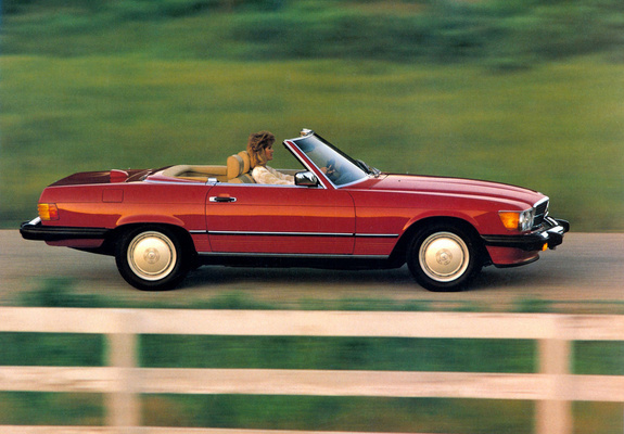 Mercedes-Benz 560 SL US-spec (R107) 1985–89 wallpapers