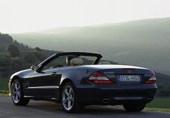 Mercedes-Benz SL 600 (R230) 2005–08 photos