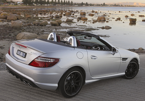 Mercedes-Benz SLK 55 AMG AU-spec (R172) 2012 wallpapers
