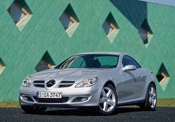 Mercedes-Benz SLK 200 Kompressor (R171) 2004–07 wallpapers