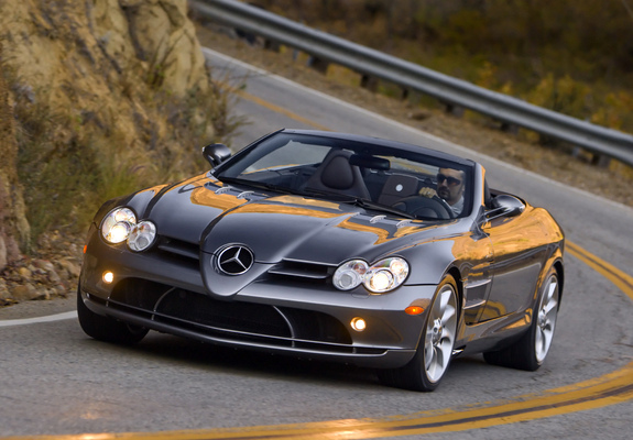 Mercedes-Benz SLR McLaren Roadster US-spec (R199) 2007–09 wallpapers