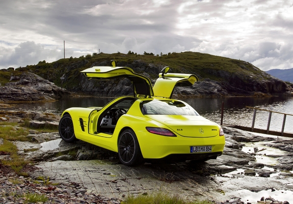 Mercedes-Benz SLS 63 AMG E-Cell Prototype (C197) 2010 photos