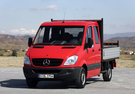 Mercedes-Benz Sprinter Double Cab Dropside (W906) 2006–13 images