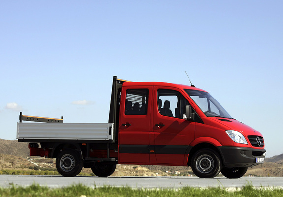 Mercedes-Benz Sprinter Double Cab Dropside (W906) 2006–13 photos