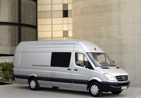 Mercedes-Benz Sprinter Van XL (W906) 2006–13 wallpapers