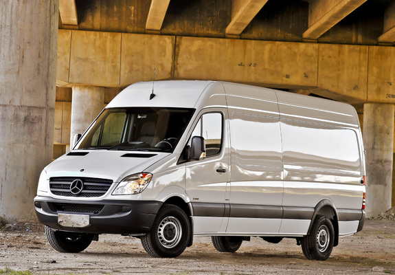 Mercedes-Benz Sprinter 2500 Cargo High Roof (W906) 2006–13 wallpapers