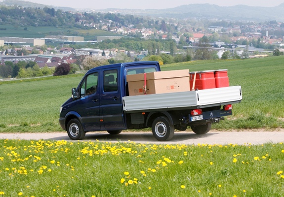 Mercedes-Benz Sprinter Double Cab Dropside (W906) 2006–13 wallpapers