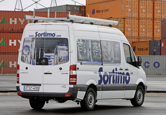 Mercedes-Benz Sprinter High Roof Van (W906) 2006–13 wallpapers